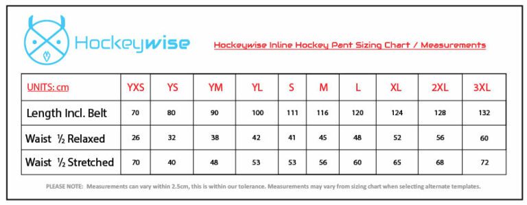 Sizing Guide | Hockeywise